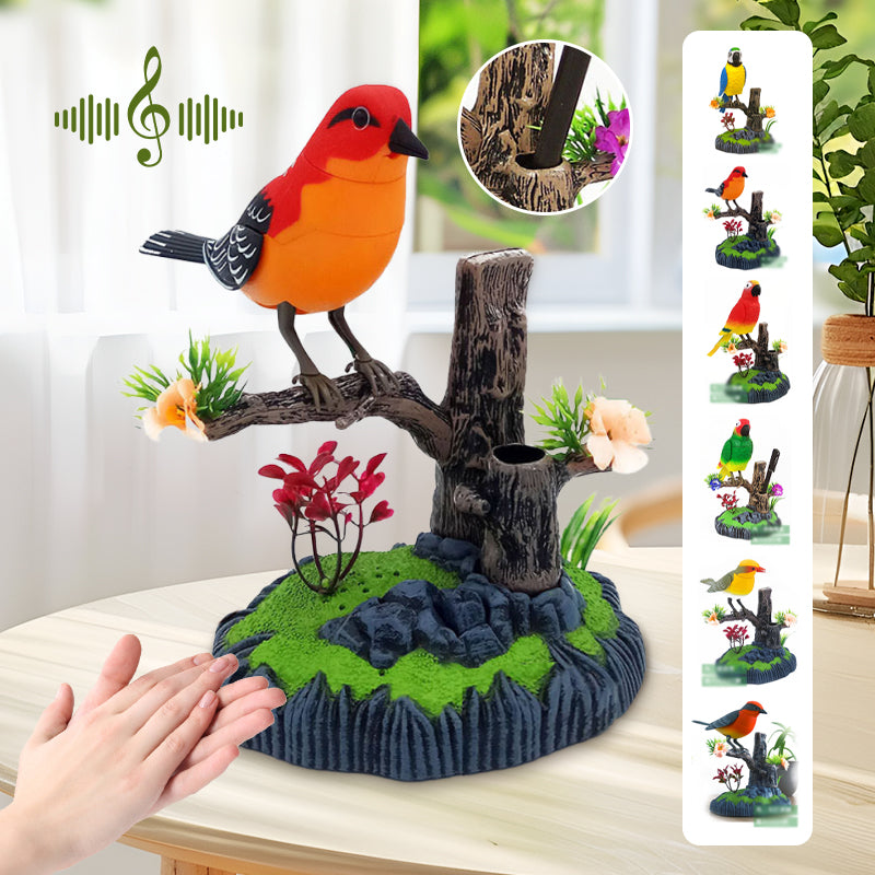 Voice-Activated Chirping Bird Interactive Toy – dingglo